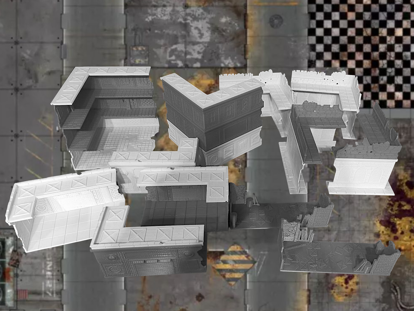 UKTC 40K 10th Edition Terrain Set | Competitive Tabletop Ready – Kernow ...